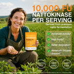Nattokinase multivitamins for active lifestyle