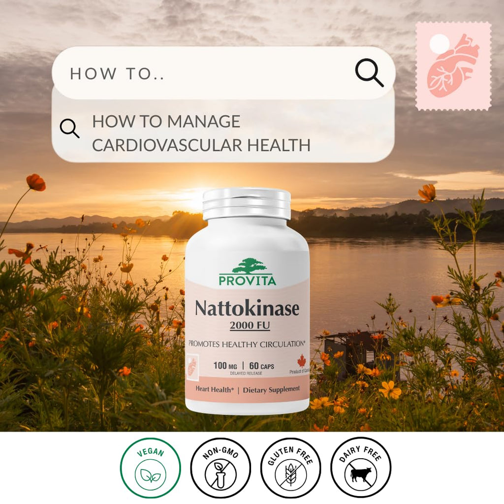 Nattokinase multivitamins for blood circulation