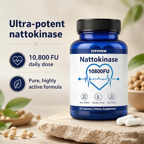 Nattokinase multivitamins for circulation