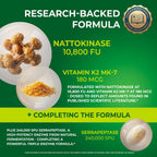 Nattokinase multivitamins for daily wellness