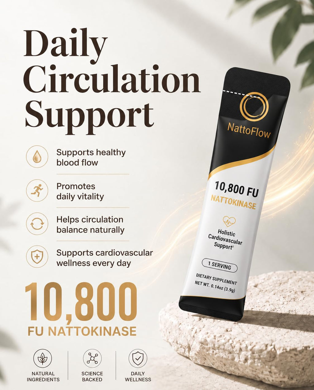 Nattokinase multivitamins for heart health