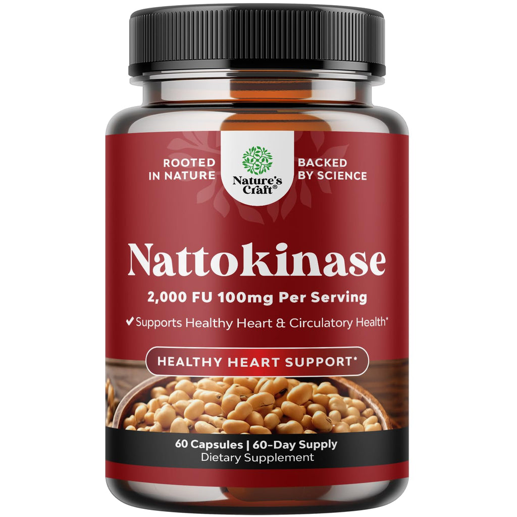 Nattokinase multivitamins for heart health