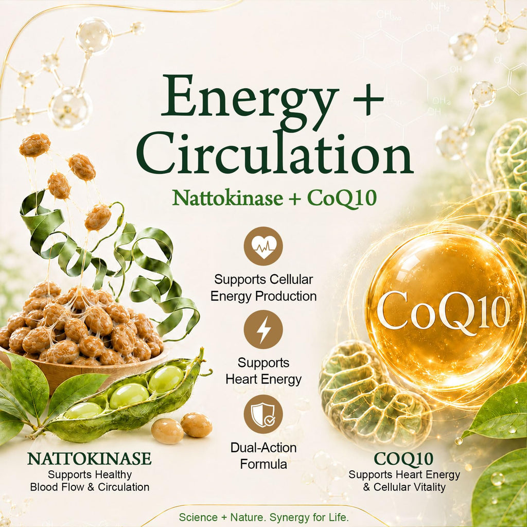 Nattokinase multivitamins for heart health