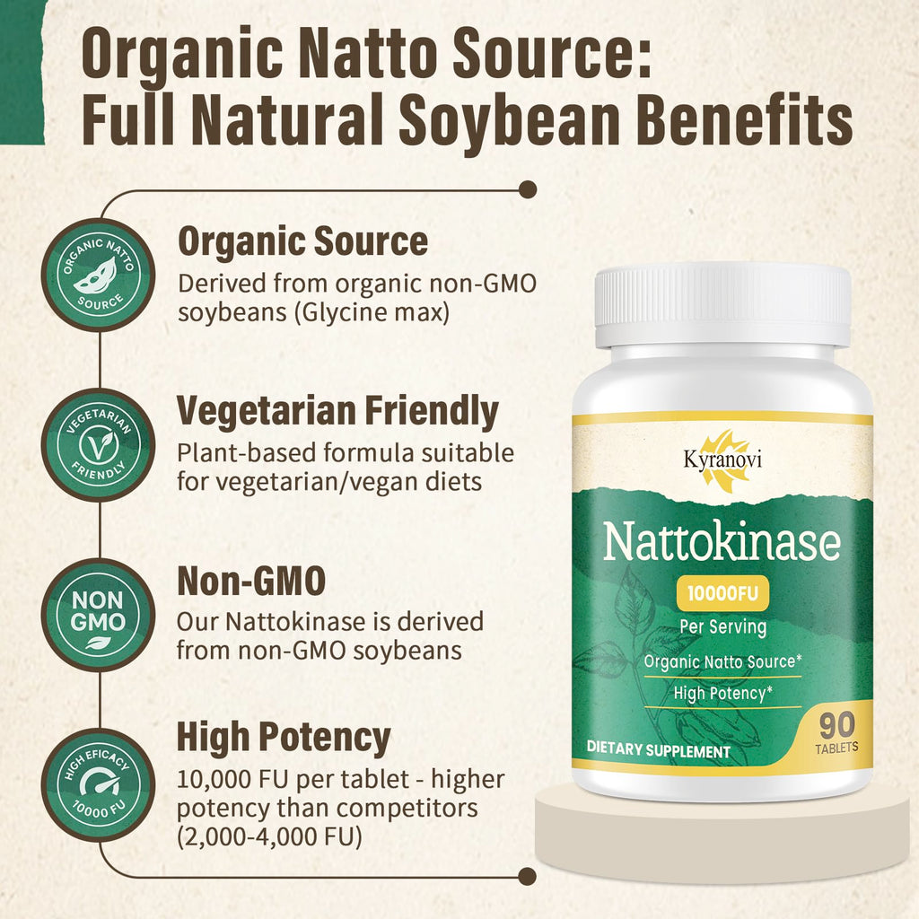 Nattokinase multivitamins for heart health