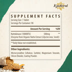 Nattokinase multivitamins for heart support