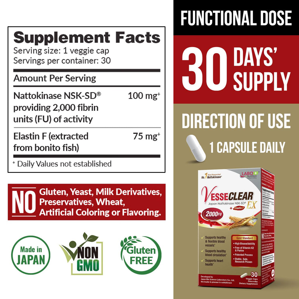 Nattokinase NSK-SD digestive support