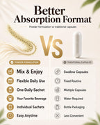 Nattokinase powder mix for easy digestion