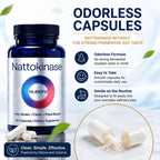 Nattokinase supplement for active lifestyle