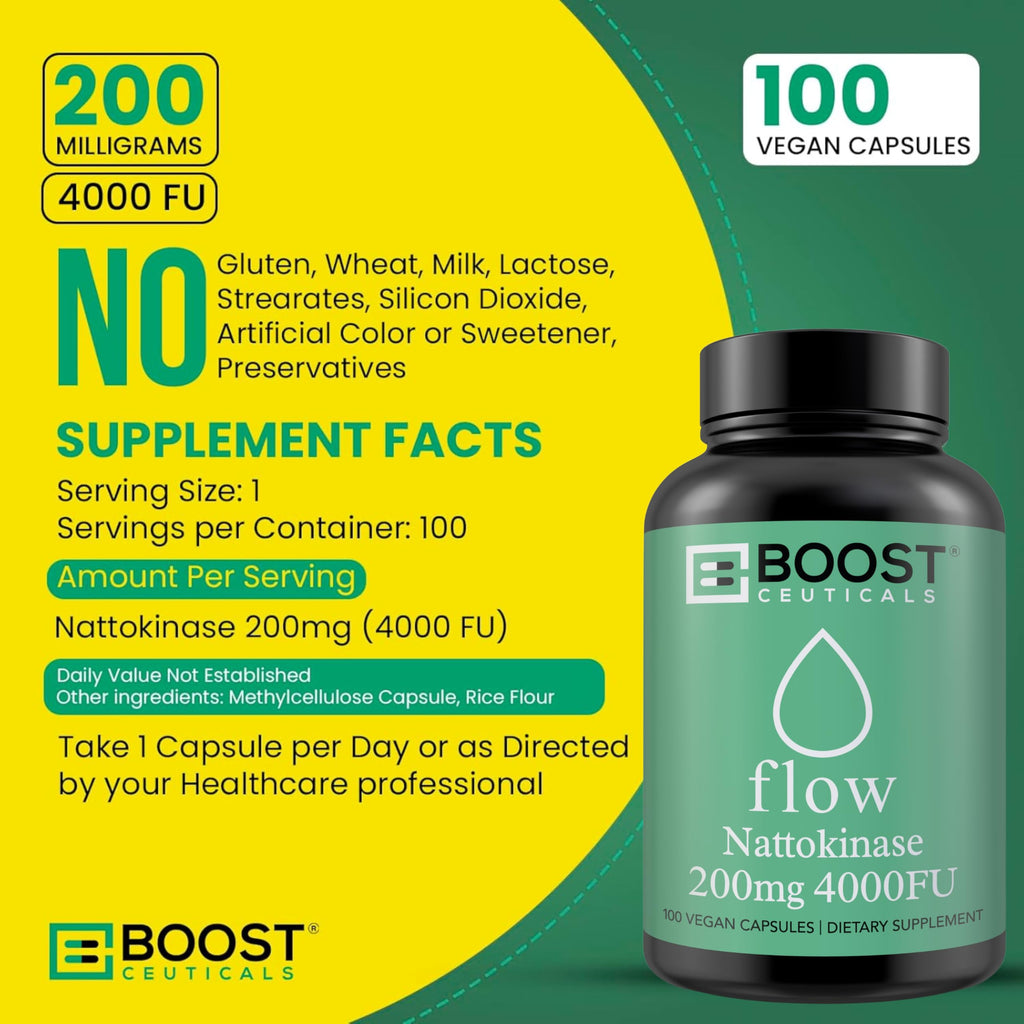 Nattokinase supplement for active lifestyle
