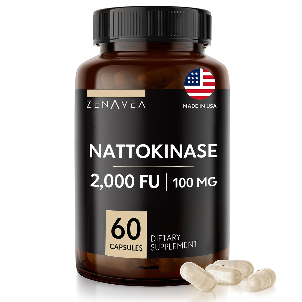 Nattokinase supplement for heart health
