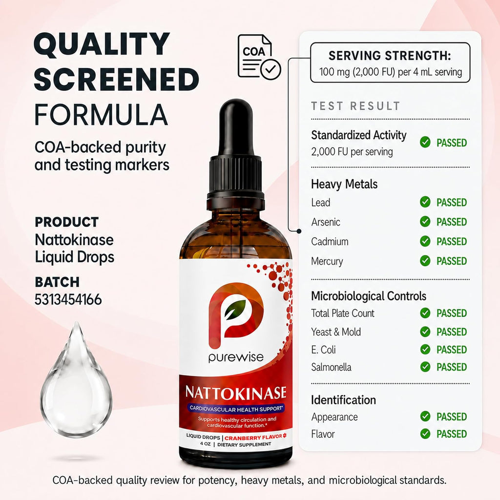 Nattokinase supplement for overall health