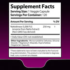 Nattokinase supplement for women's wellness