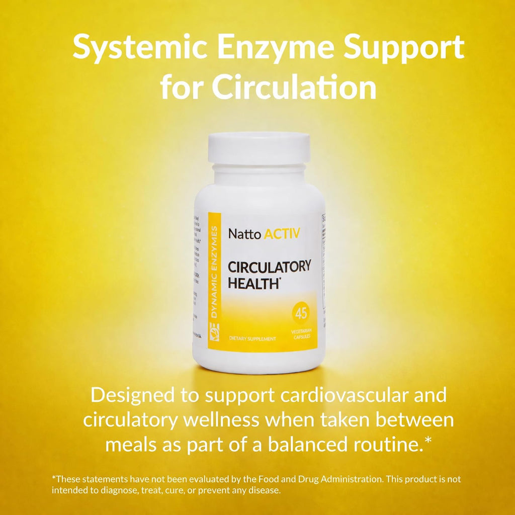 Nattokinase with Serrapeptase benefits