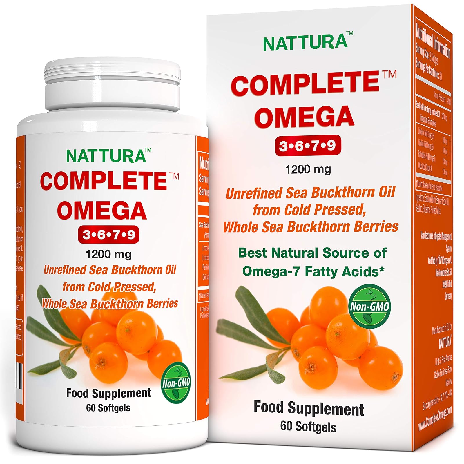 Nattura omega 3-6-7-9 benefits