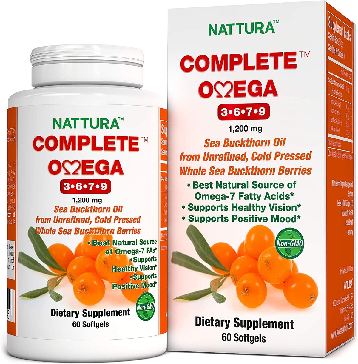 Nattura omega 3-6-7-9 capsules
