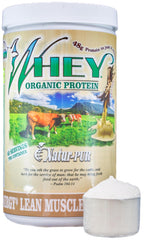 Natur-Pur organic whey protein powder