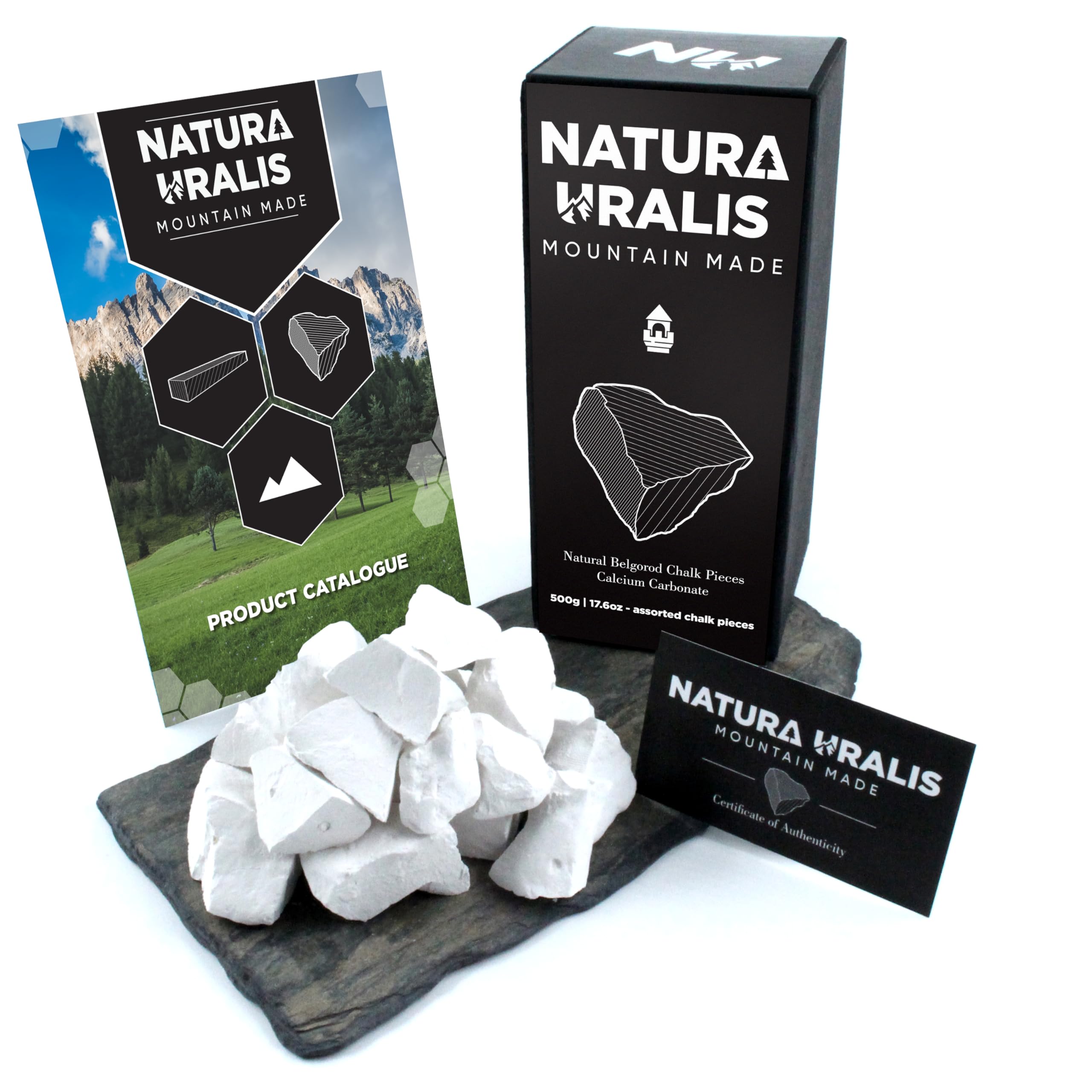 Natura Uralis chalk chunks for ASMR