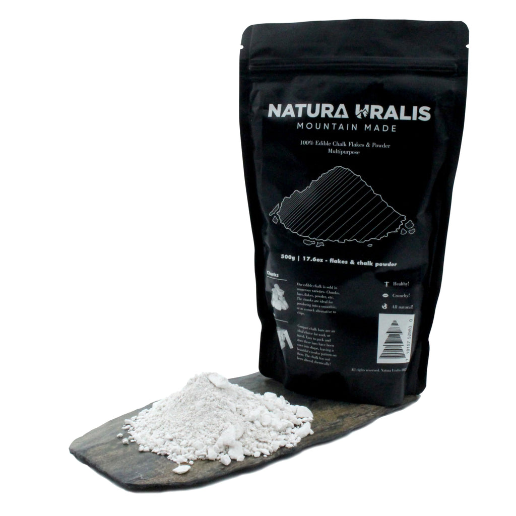 Natura Uralis chalk flakes for ASMR