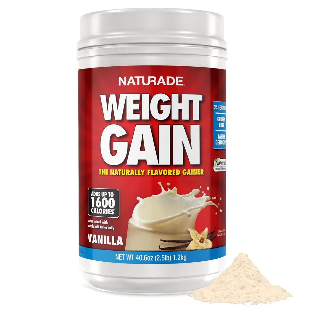 naturade weight gainers vanilla flavour