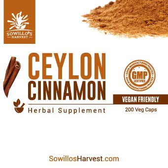 Natural 1000mg Ceylon cinnamon pills