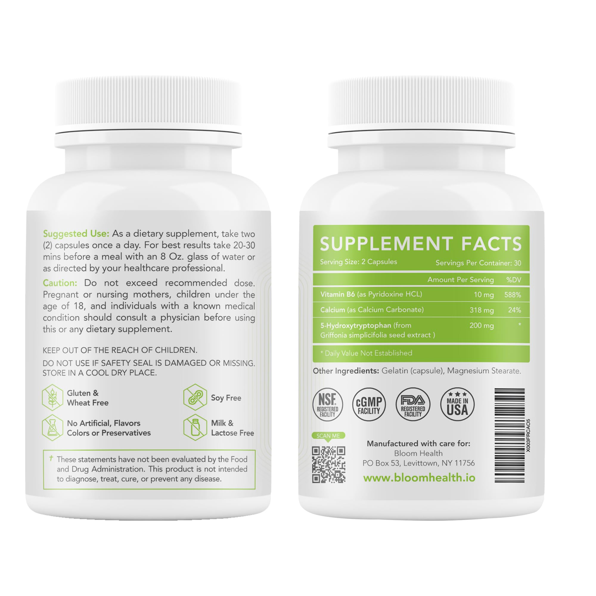Natural 5-HTP for concentration boost