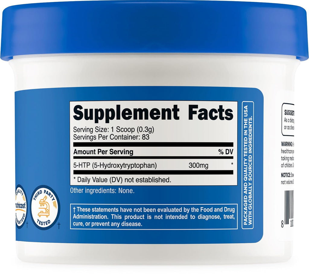 Natural 5-HTP for stress relief