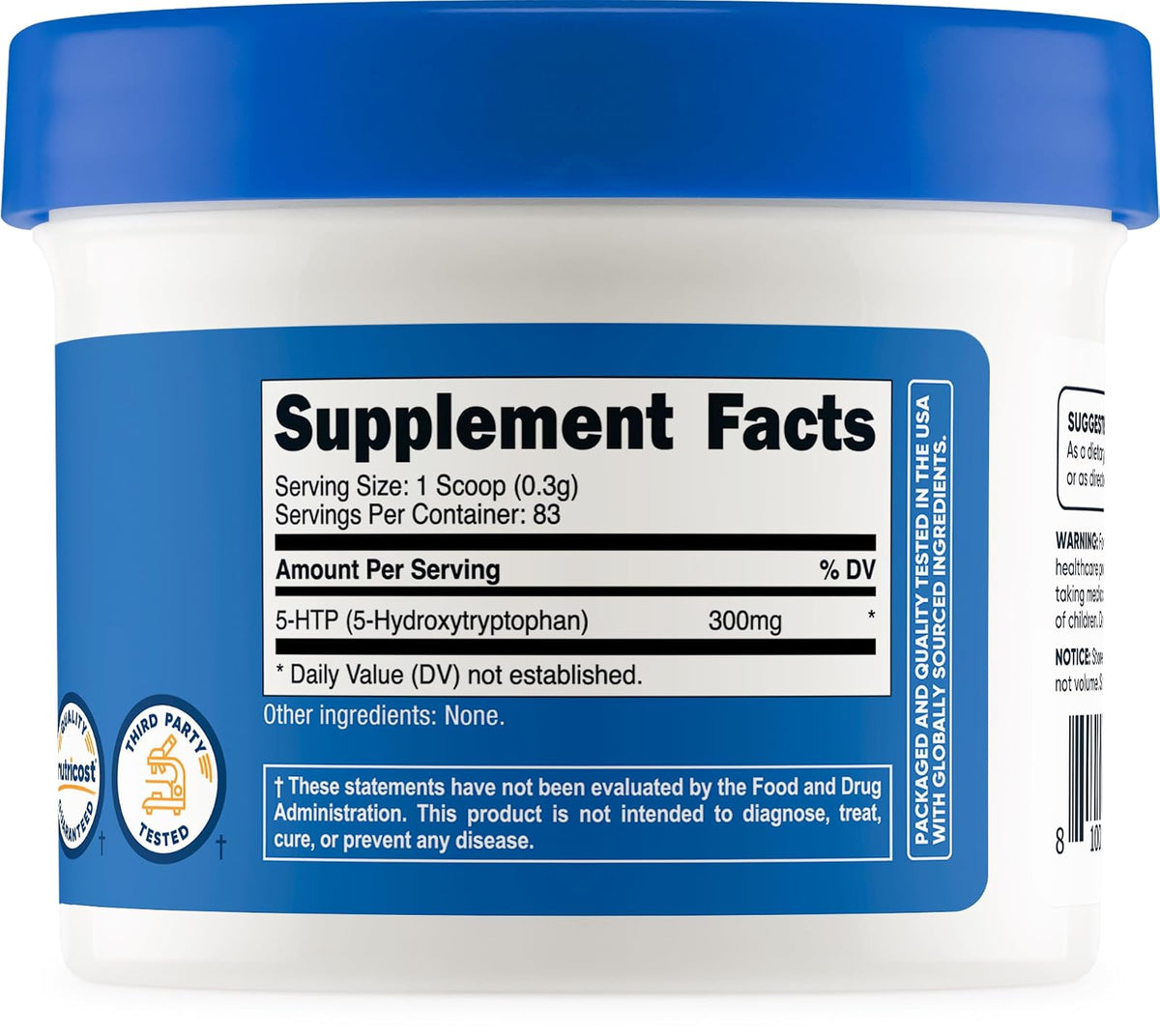 Natural 5-HTP for stress relief
