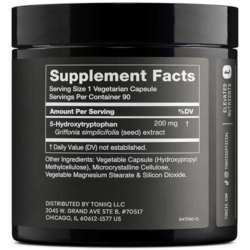 natural 5-HTP for stress relief