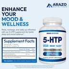 Natural 5-HTP supplement for relaxation