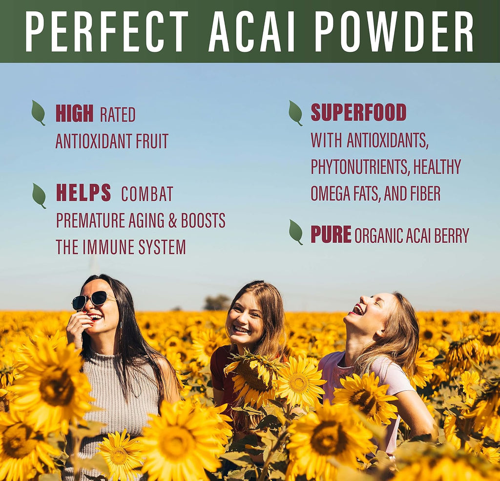 natural acai powder for baking