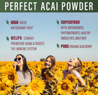 natural acai powder for baking