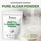 Natural acetyl l-carnitine for focus