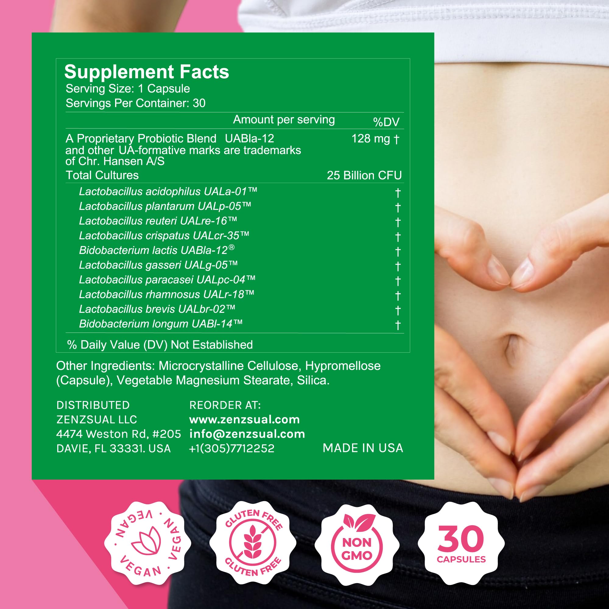 natural acidophilus for gut and vaginal health