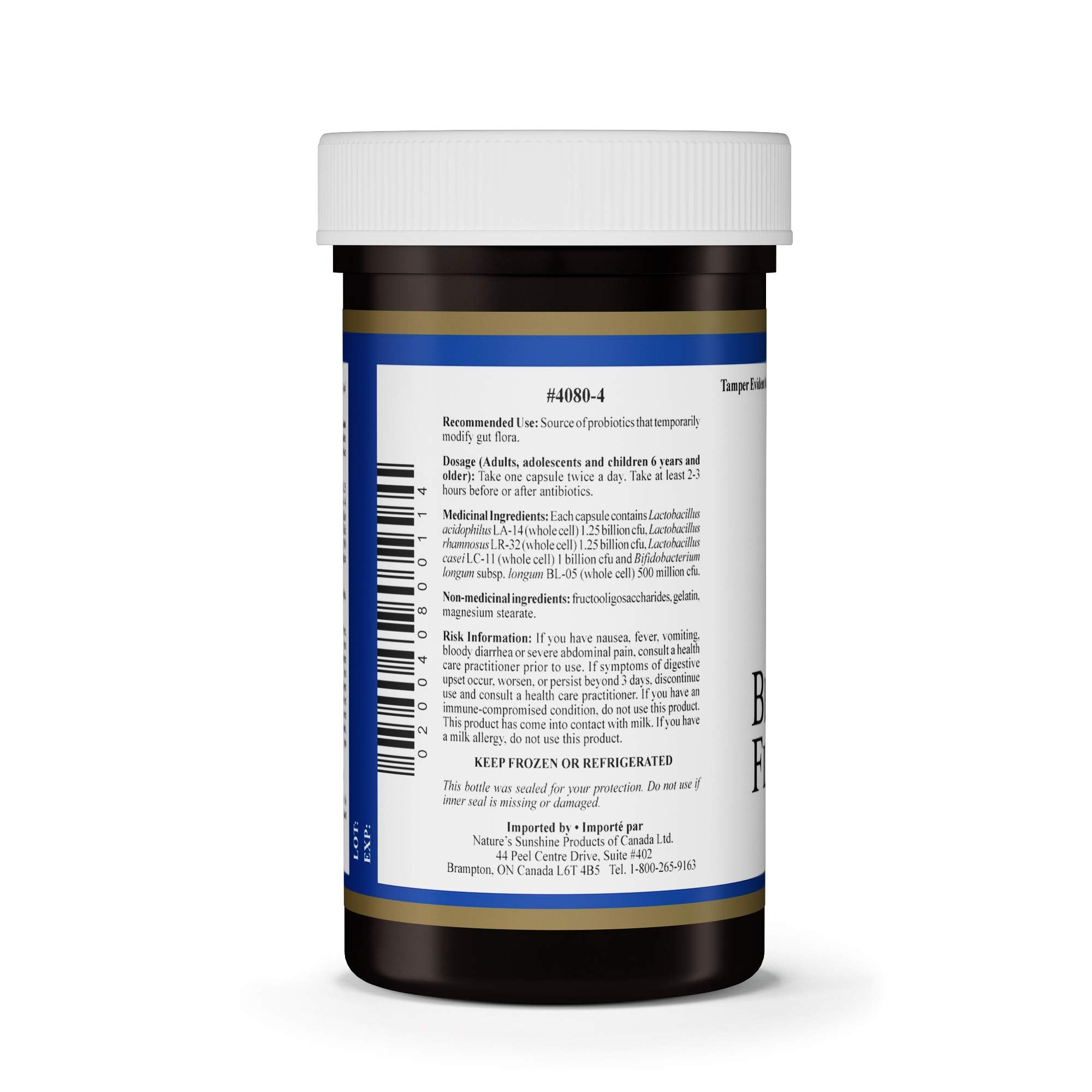 Natural acidophilus for gut balance