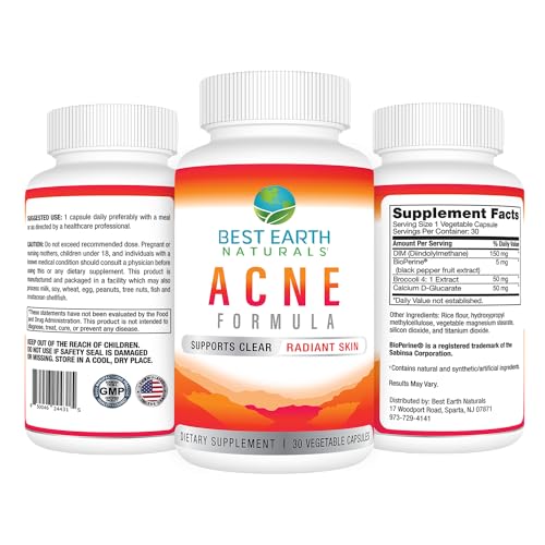 natural acne relief supplements