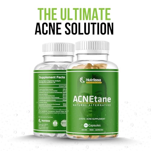 natural acne solution in softgels