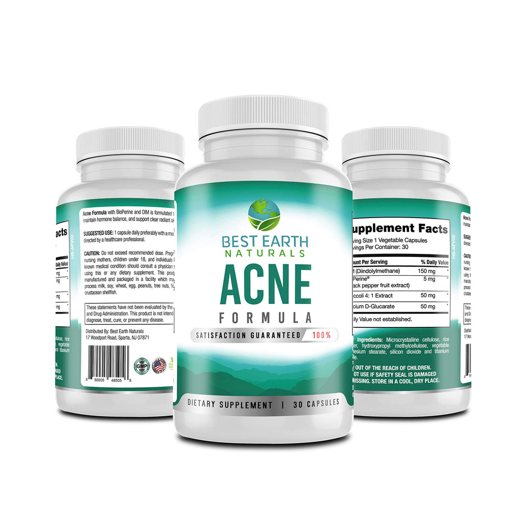 natural acne support supplements