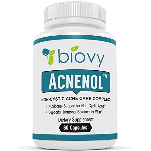 natural acne support with blended vitamins
