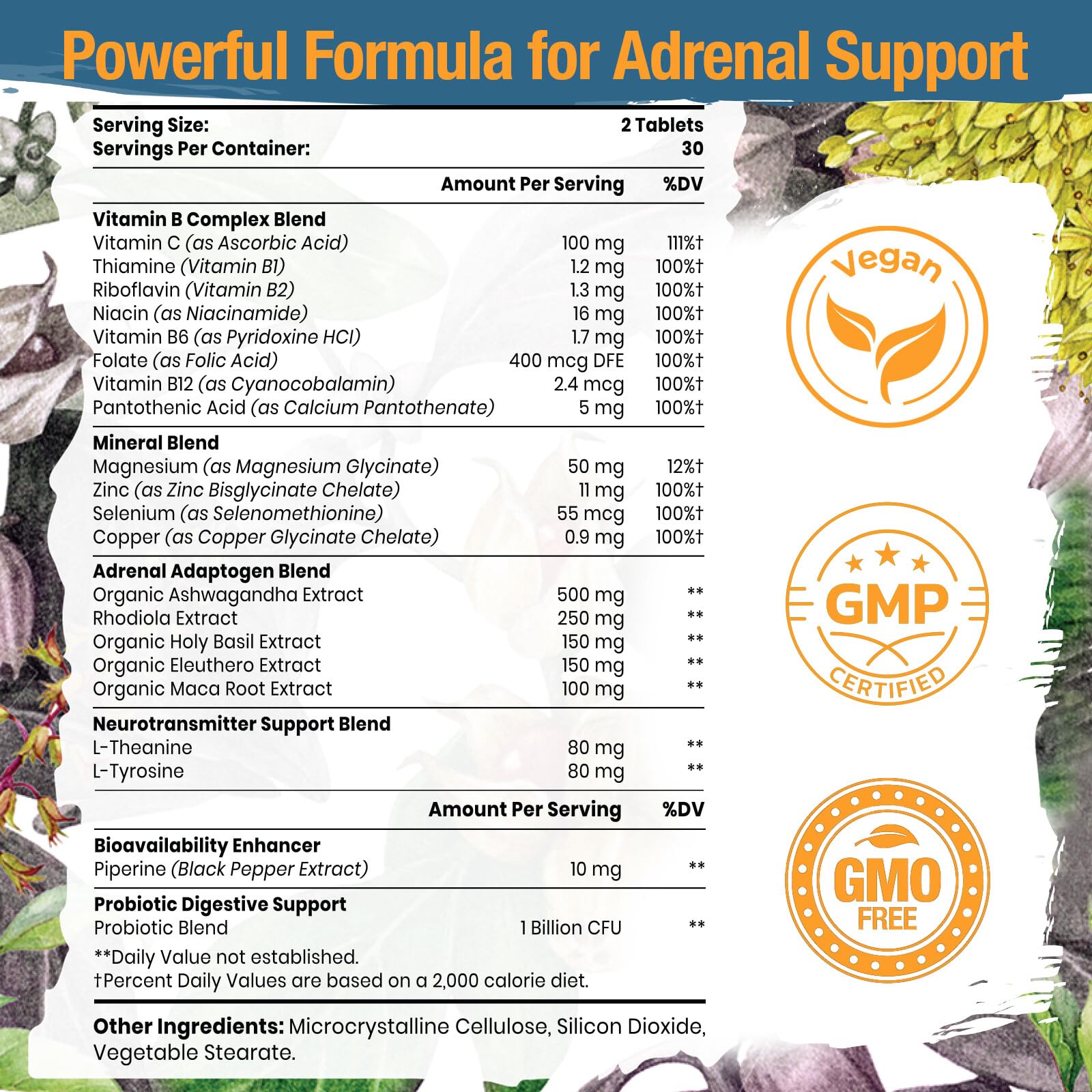 natural adaptogen complex formula