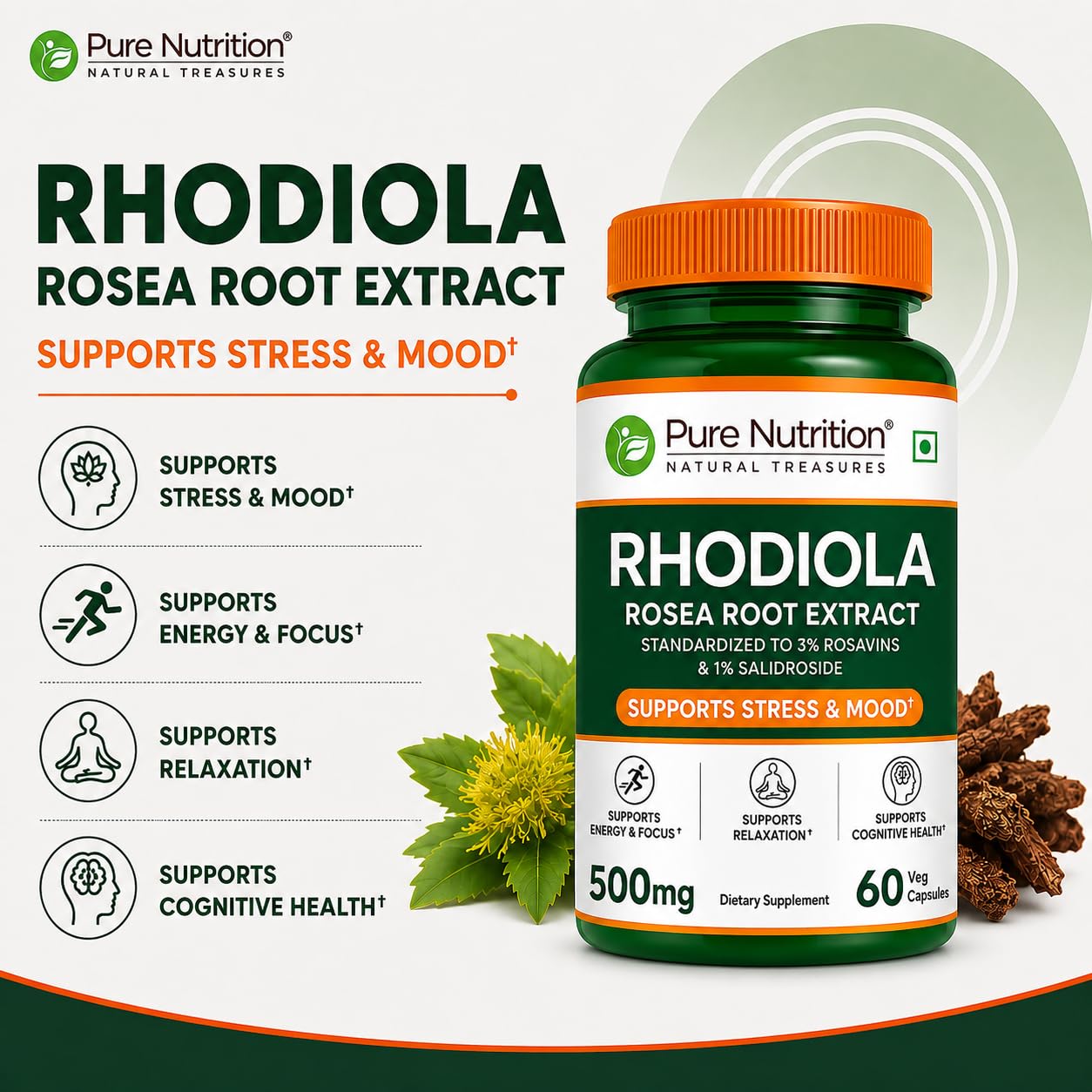 Natural adaptogen for energy boost