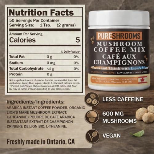 natural adaptogen mushroom blend