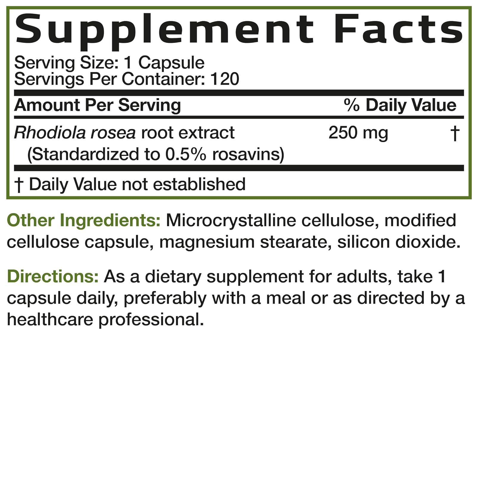 natural adaptogen rhodiola benefits