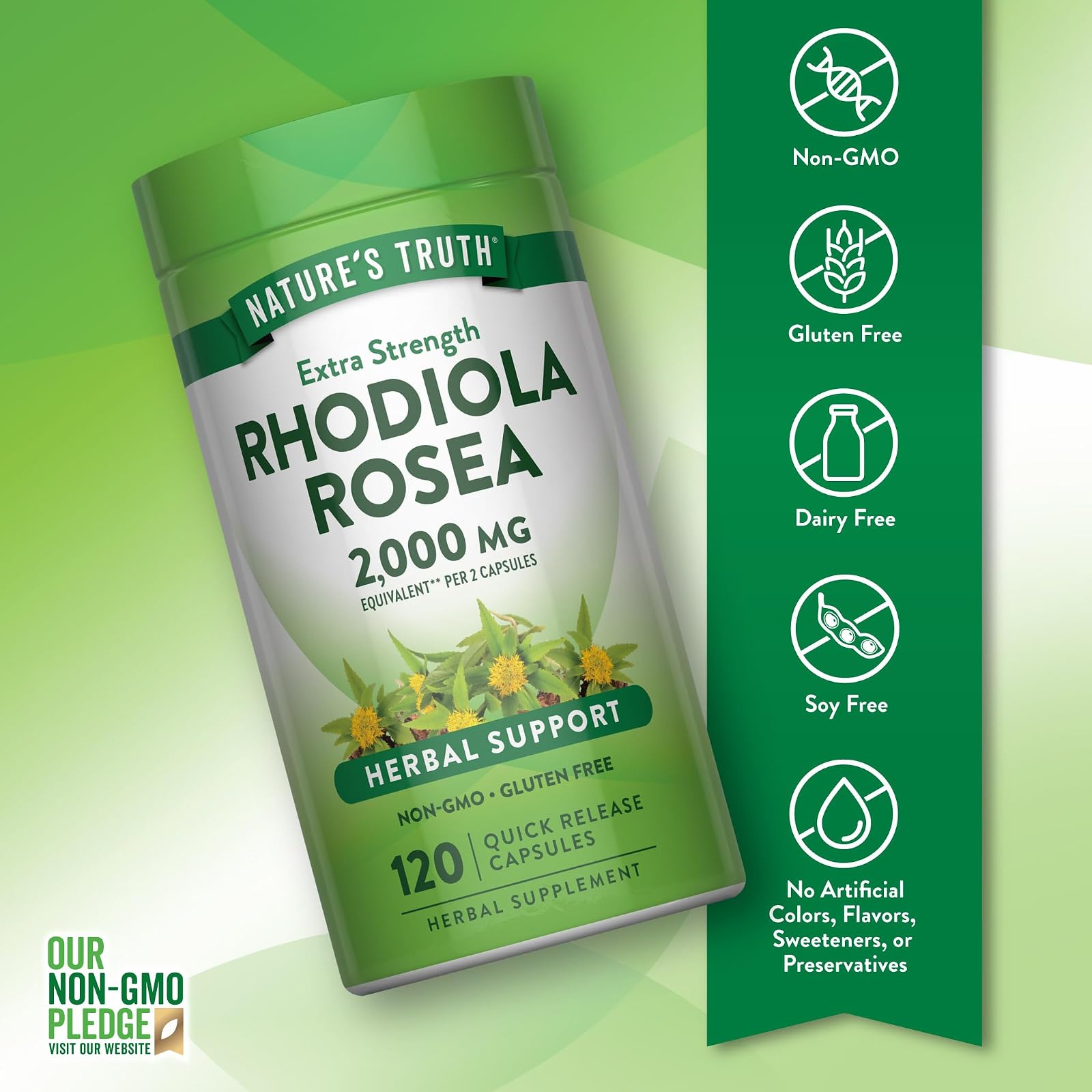 natural adaptogen rhodiola rosea benefits