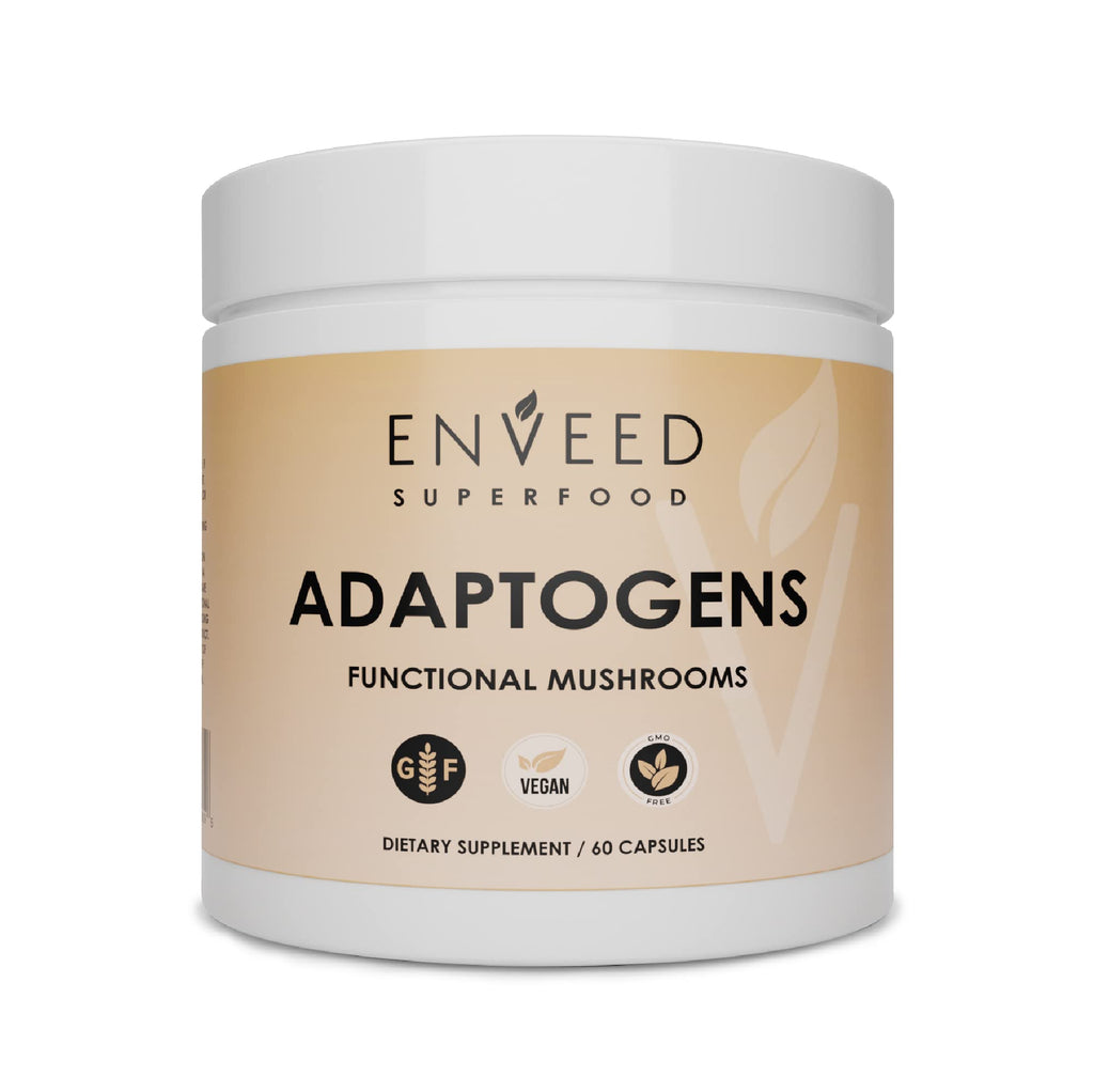 natural adaptogenic mushrooms supplement