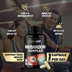 Natural adaptogens in Cadane mushrooms