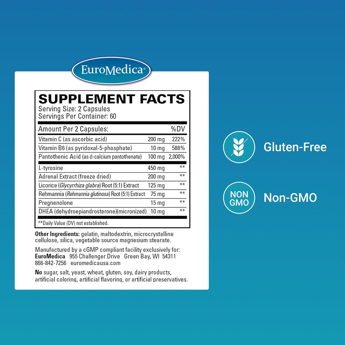 natural adrenal extract supplement