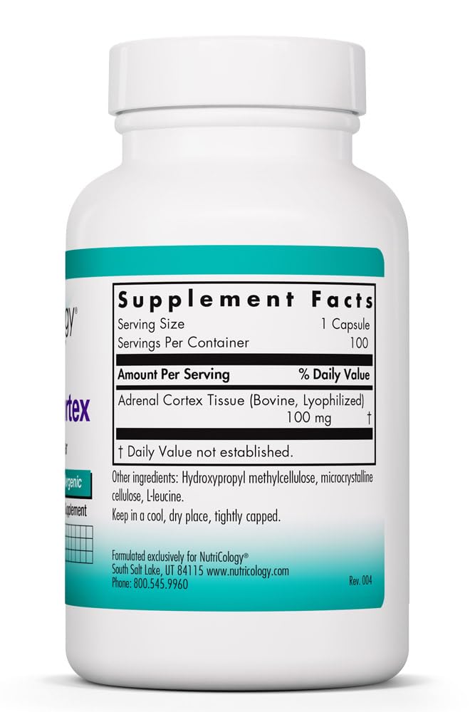 Natural adrenal extracts for stress relief
