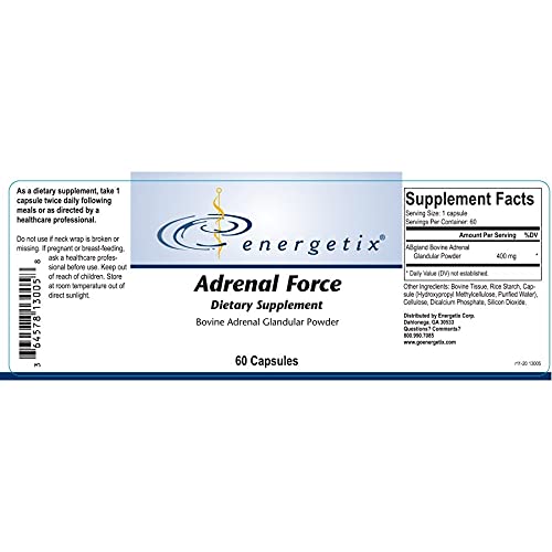 natural adrenal health supplement capsules