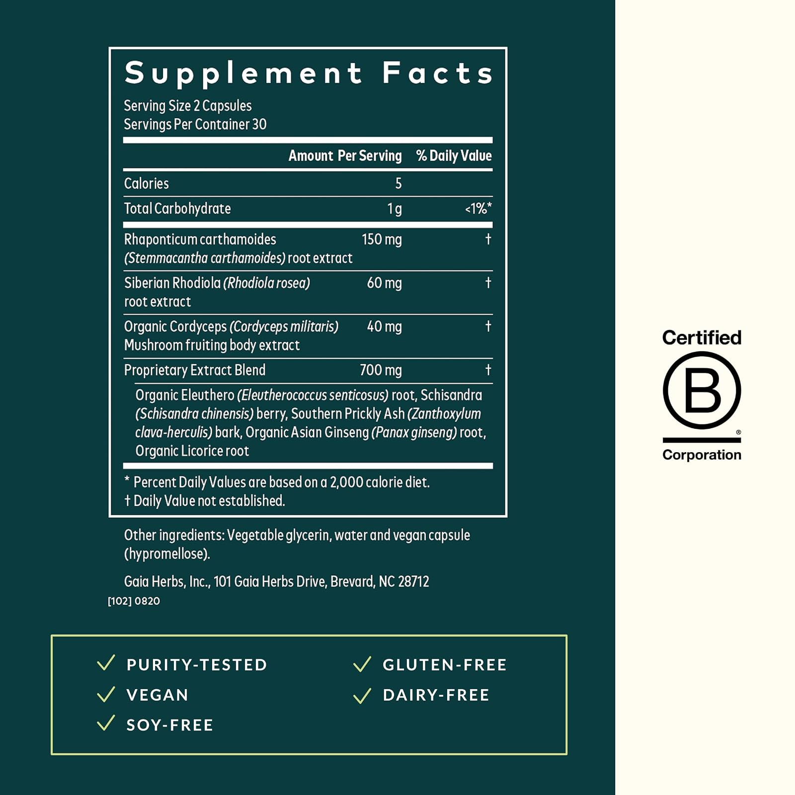 natural adrenal health supplement