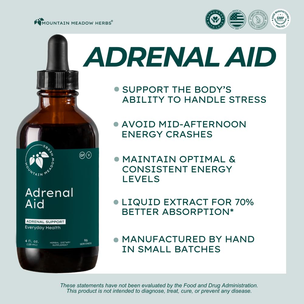 Natural adrenal support with Ashwagandha extract